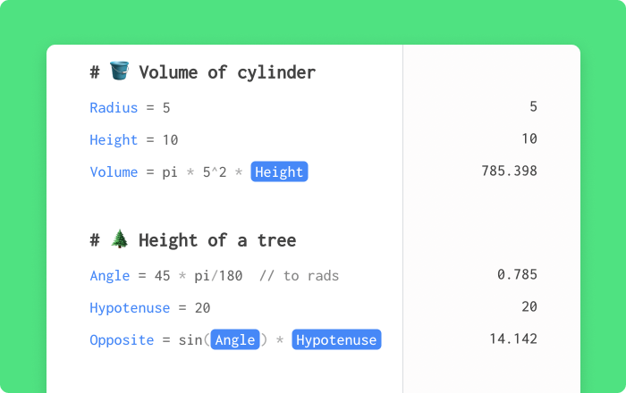 figr.app - Your notepad calculator
