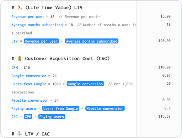 figr.app - Your notepad calculator