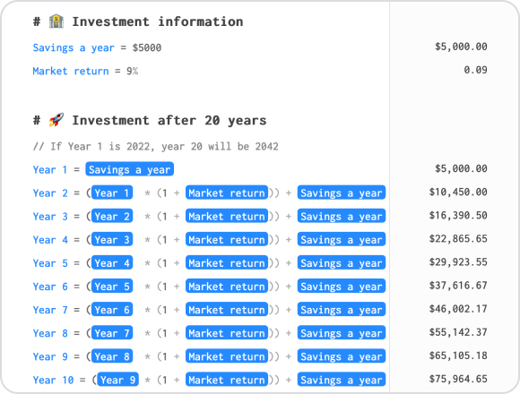 figr.app - Your notepad calculator