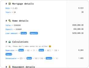 figr.app - Your notepad calculator